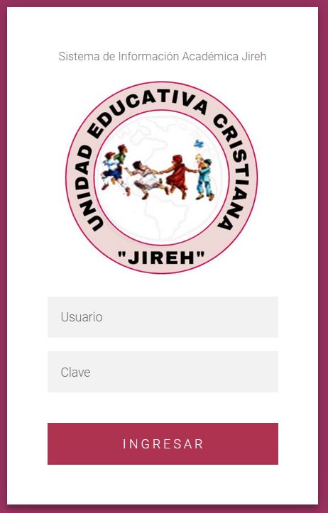 SIAJ | Unidad Educativa Cristiana Jireh